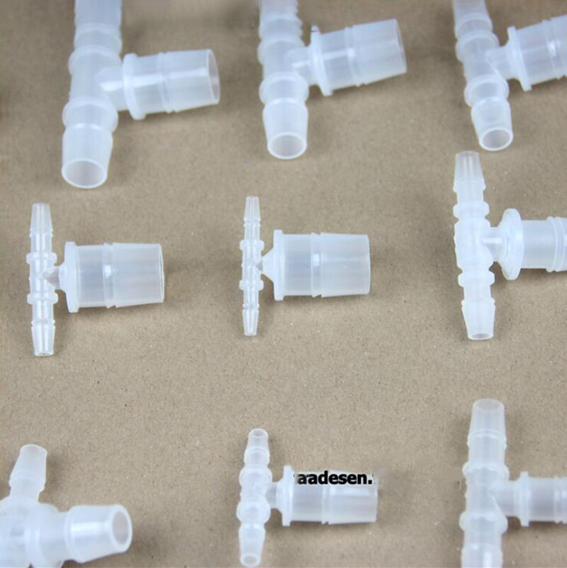 Plastic Hose Joiner Tee Vacuum T-Piece Reducer Connector Pipe Fitting ...