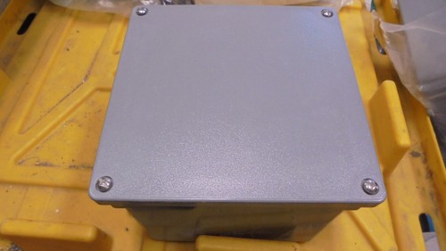 PVC Junction Box 6" x 6" x 4" New Never Used | eBay