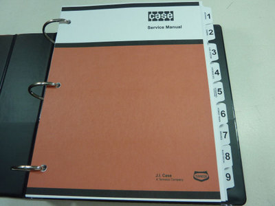 Case 880R Excavator Service Manual Repair Shop Book NEW with Binder | eBay