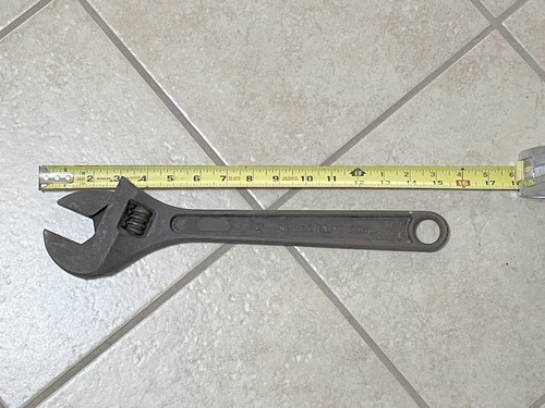 Old Vintage 15" Long Truecraft Tool Crescent Wrench | eBay