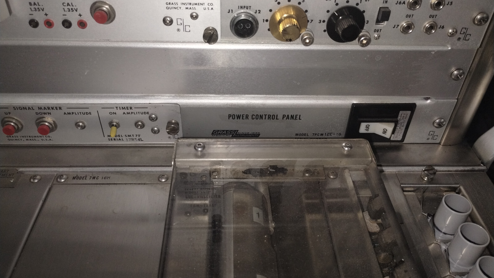 Grass Model 7 lie detector polygraph machine vintage industrial film TV ...