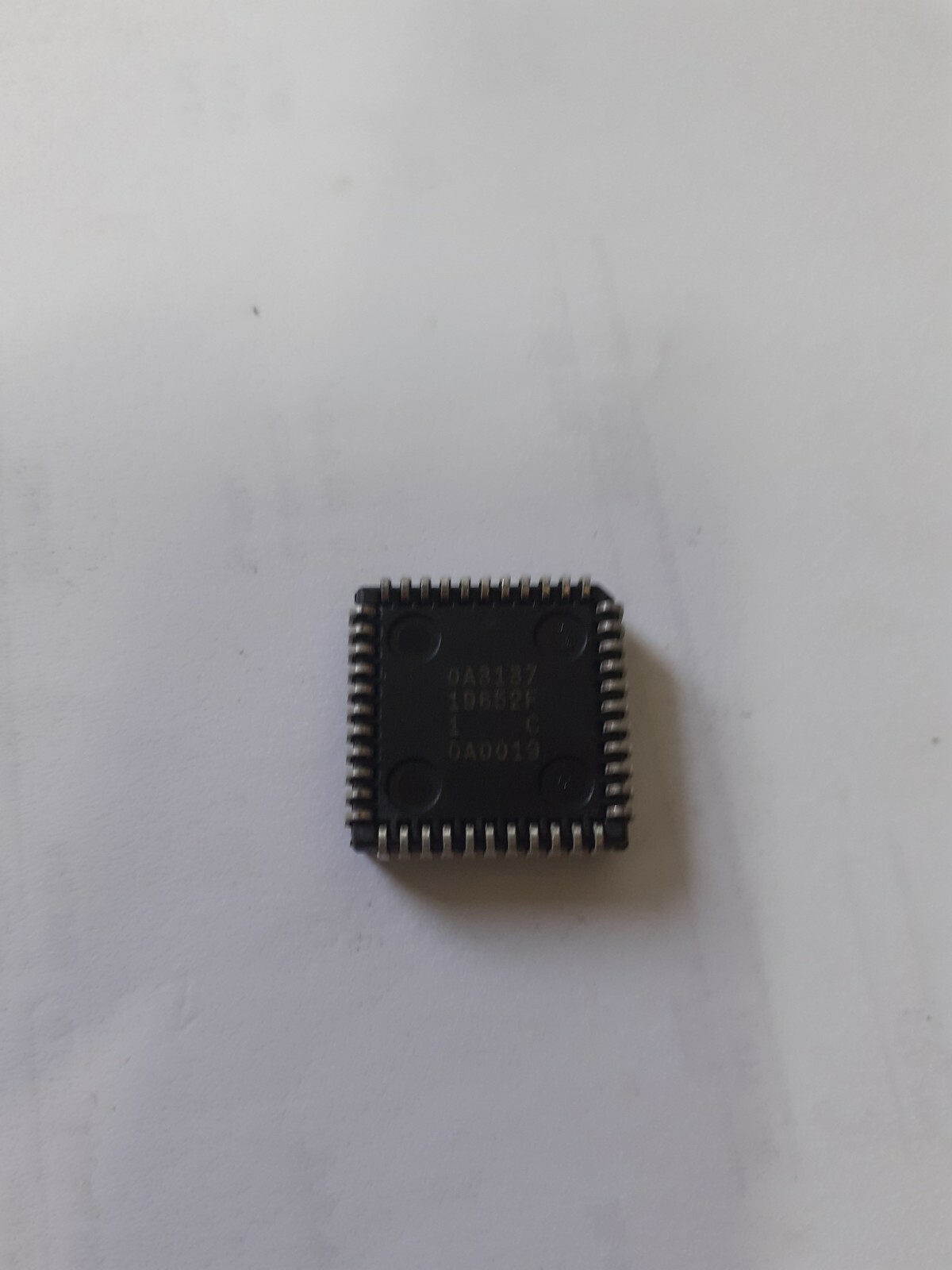 2x Atmel At89c52-24jc Microcontroller 8-bit 8051 CPU CMOS Plcc44 for ...