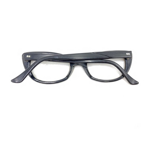 Poco Vintage Retro Black Cat Eye Eyeglasses Frames 135 USA Deisgner ...