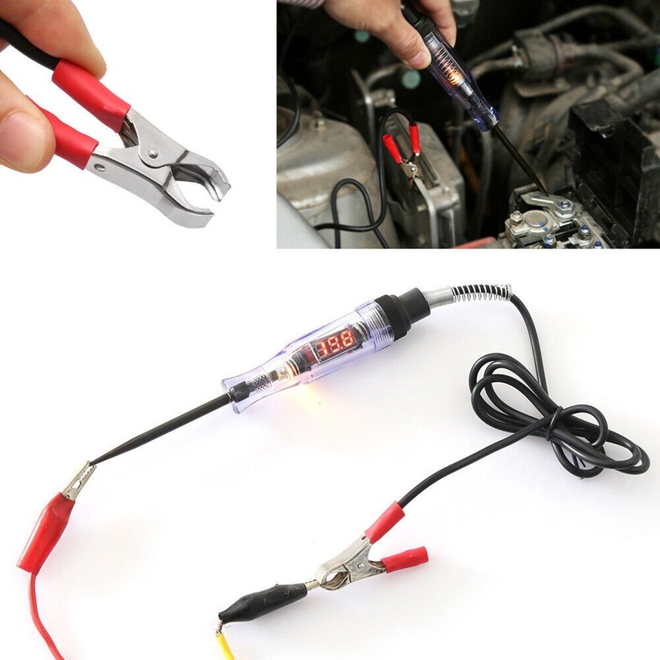 Effective LED Light Voltage Test Pen Probe for Car Electrical Circuits ...