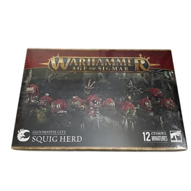 Warhammer Age of Sigmar: Gloomspite Gitz Squig Herd Box Set - 12 Mini Collection | eBay