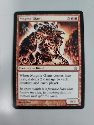 MTG Magma Giant Fifth Dawn 72/165 Regular Rare | eBay