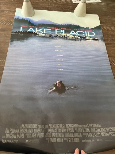 Lake Placid - 1999 Original Theatre Promo Poster Double Sided 40.5 X 27 ...