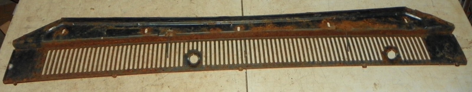 1964 1965 1966 1967 GTO LEMANS CHEVELLE CUTLASS ORIGINAL COWL PANEL #2 ...