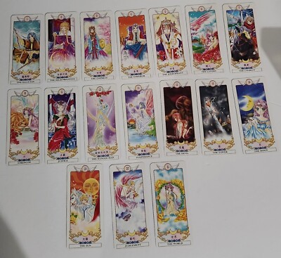 The Manga Tarot by Selena Lin, Tarot Card Lot Of 17 Cards 9780312360023| eBay