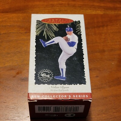 Nolan Ryan at the Ballpark Hallmark Classic Baseball Trading Card #1 ...