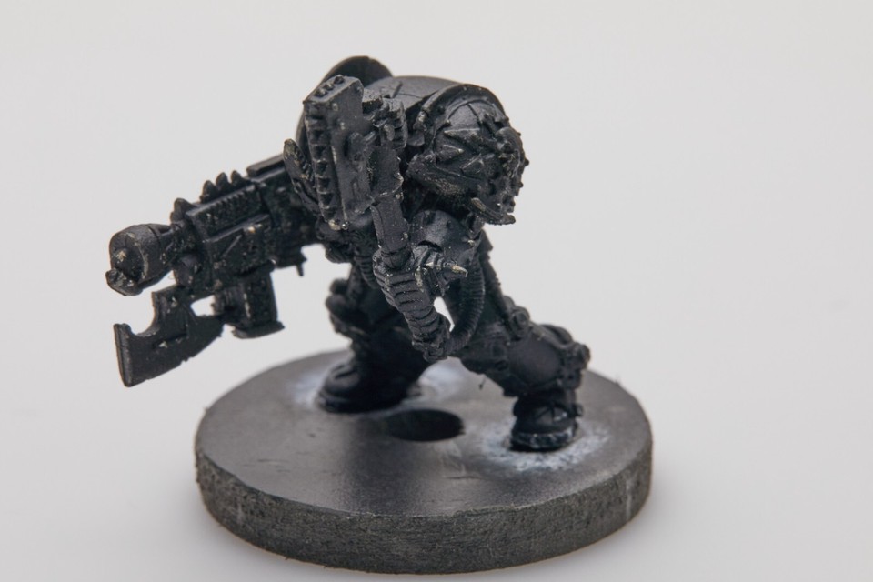 Classic Warhammer 40k Chaos Space Marine Terminators 1989 Metal ...