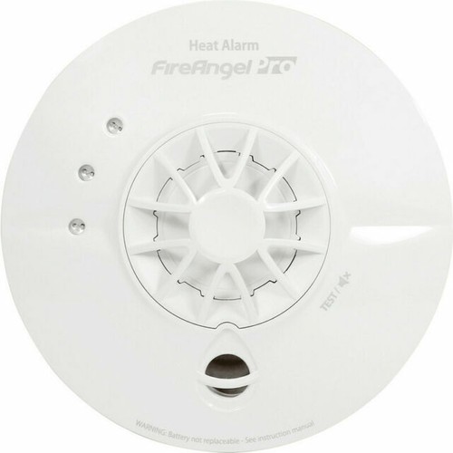 FireAngel Pro Connected Smart Kitchen Mains Heat Alarm - White ...