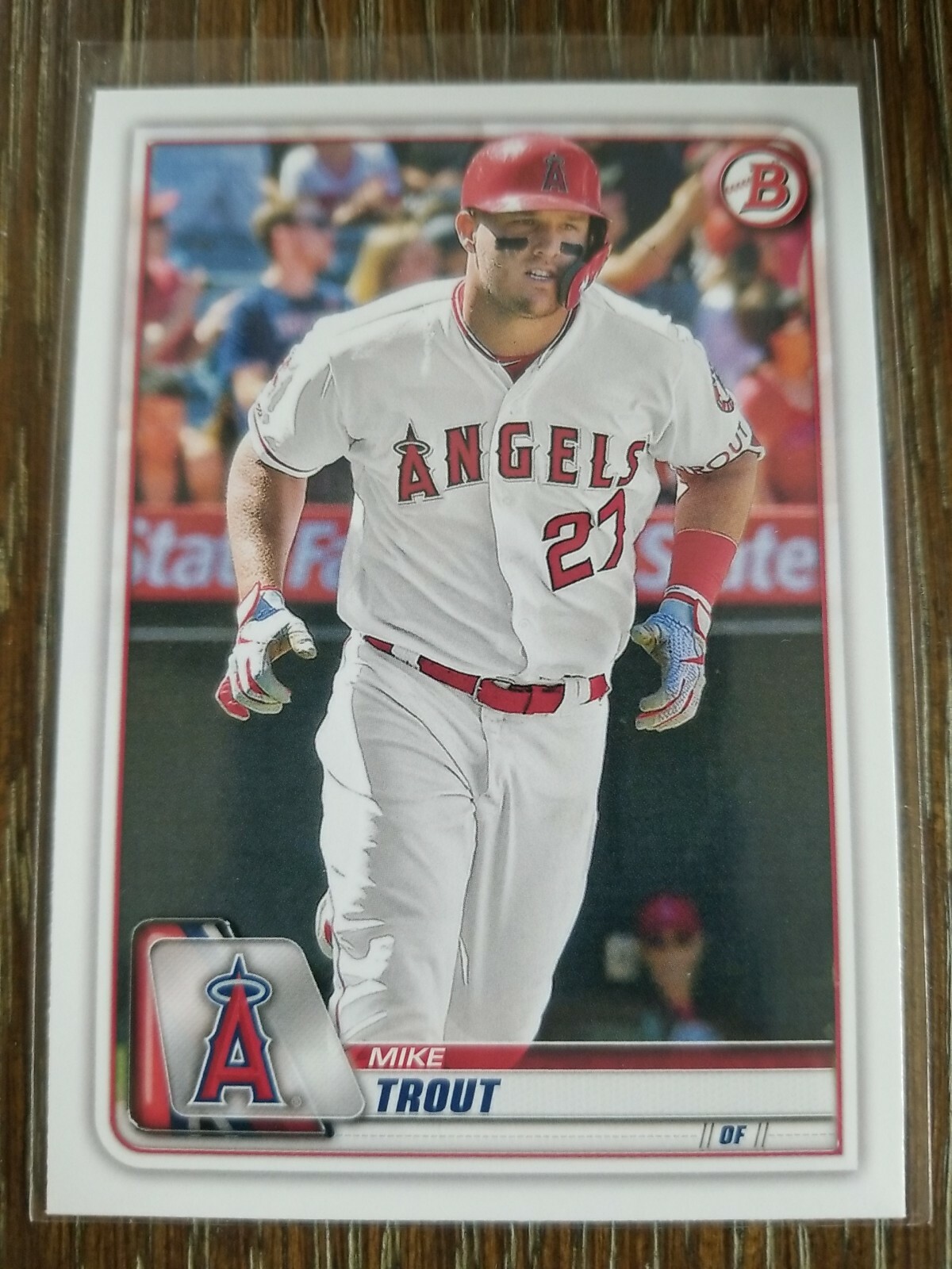 MIKE TROUT - 2020 - BOWMAN - BASE - CARD # 1 - MINT | eBay