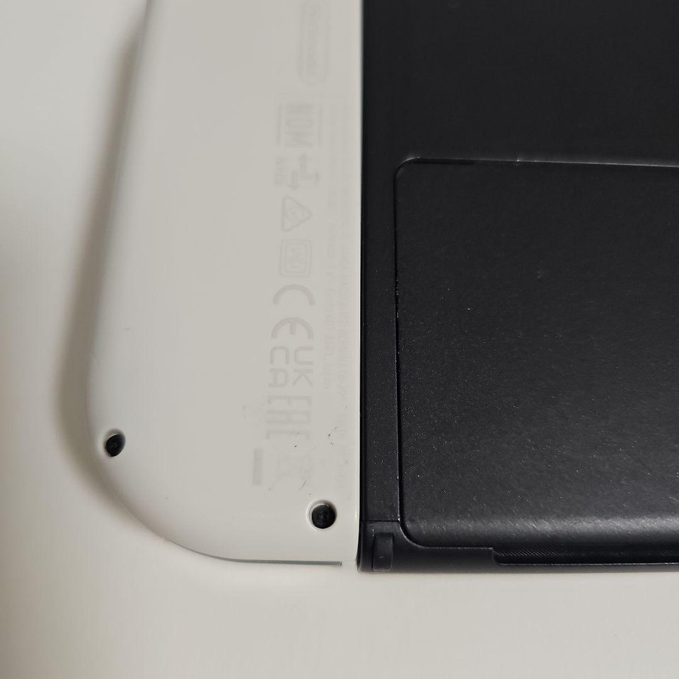 Nintendo Switch OLED Console Tablet Joy-Con White Only Very good Used ...