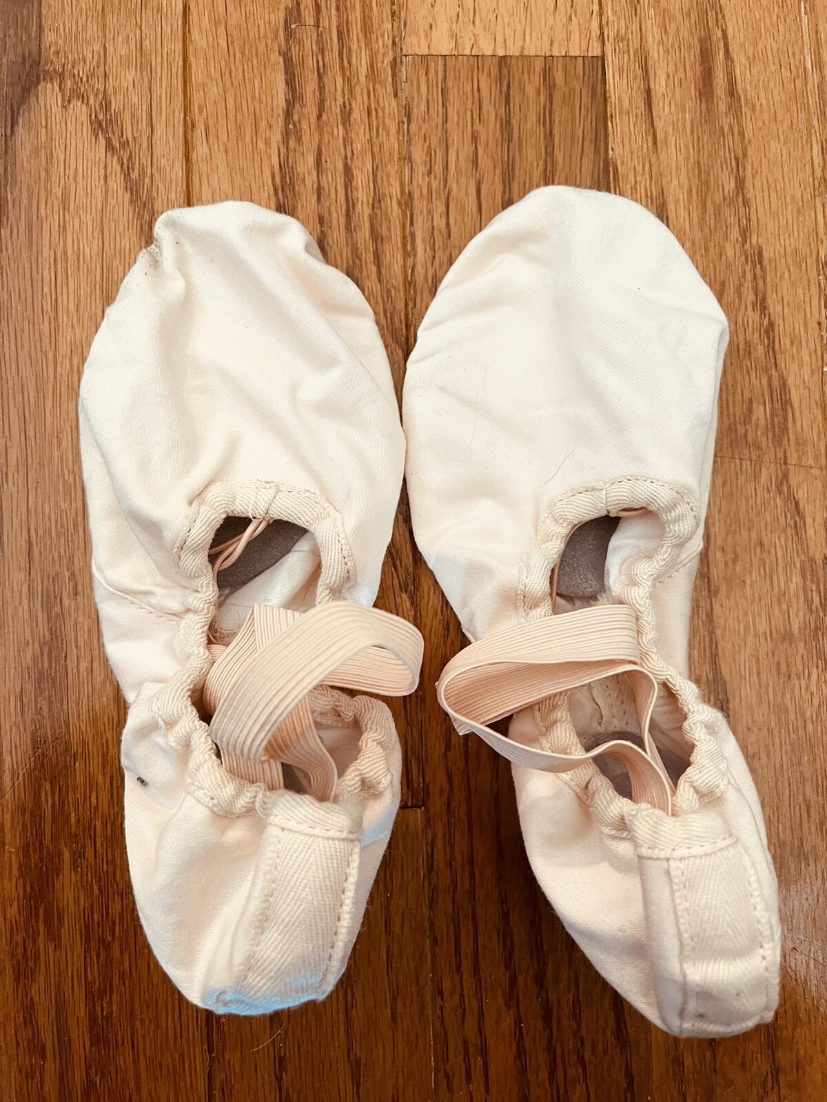 Pre-owned Chacott Canvas Split-Sole Ballet Shoes 24cm | eBay