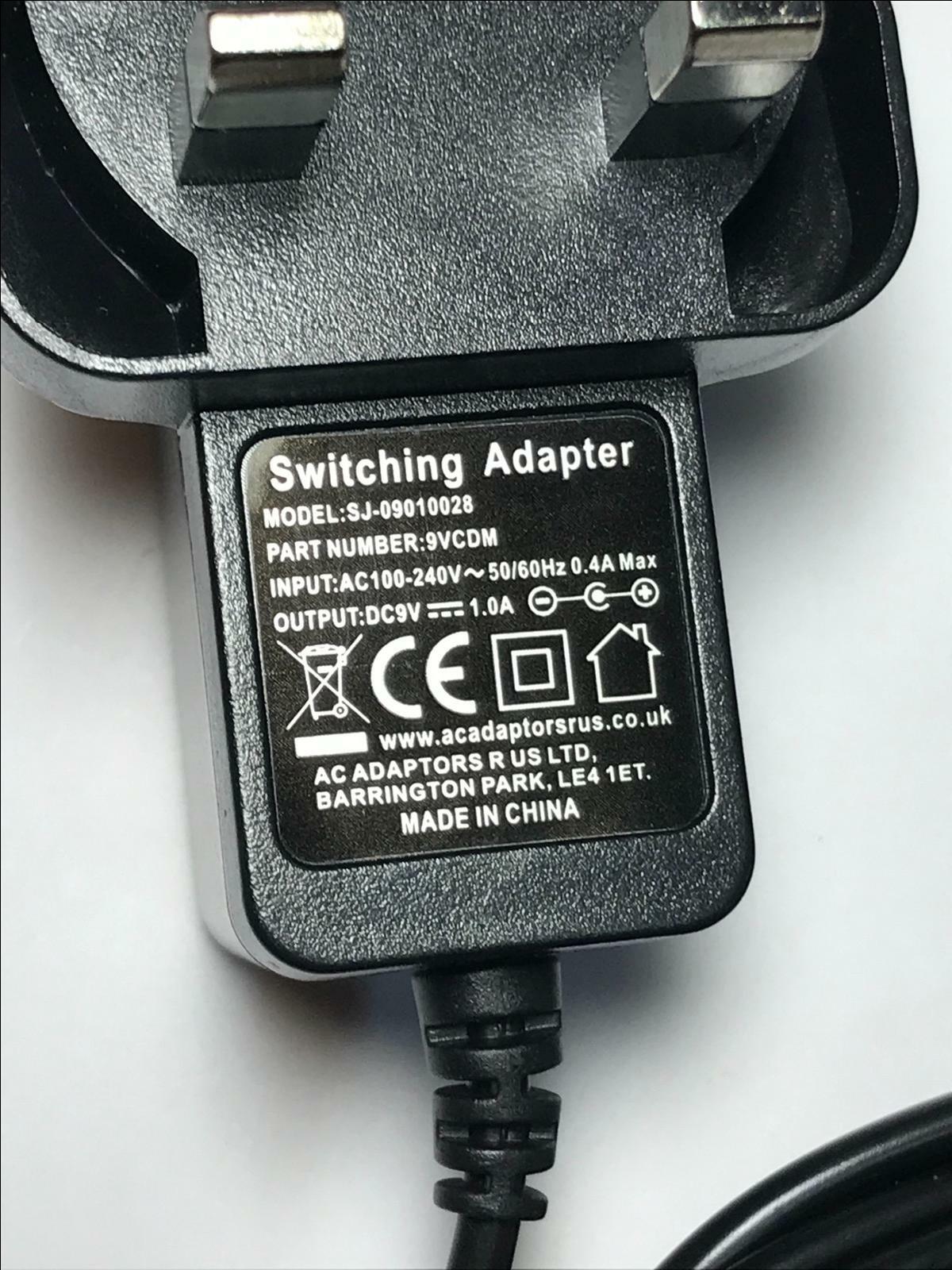 9V UK Home Wall Charger for NEW Vtech Innotab Inotab Inno Tab Learning ...