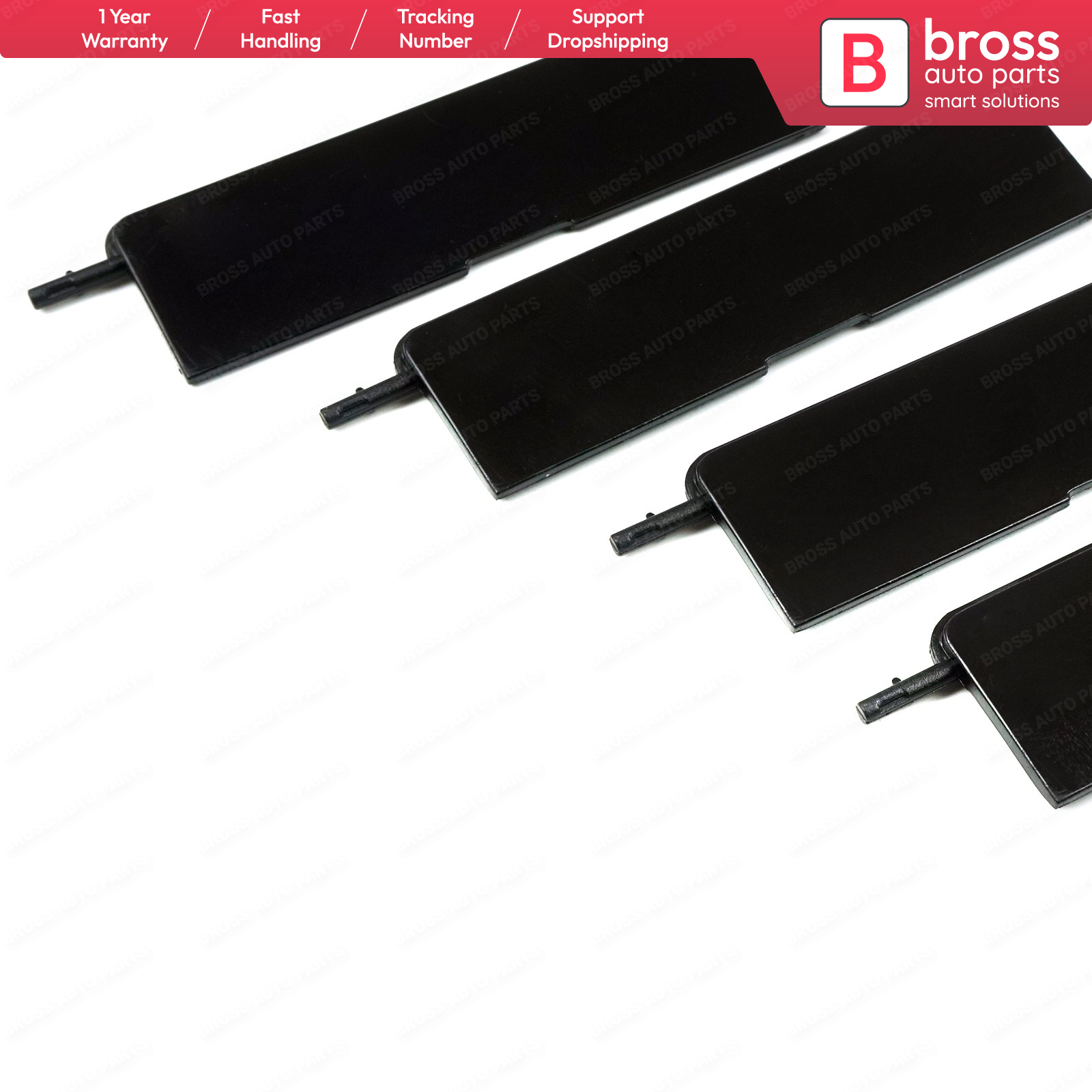 4 PCS Roof Rack Port Cover 2126902882 for Mercedes E Class W212 S212 96 ...