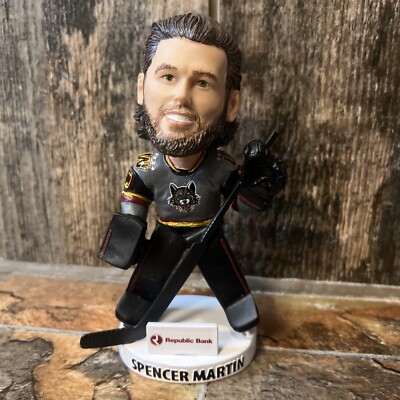 Chicago Wolves Spencer Martin Goalie Bobblehead | eBay