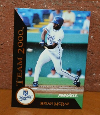 BASEBALL CARD PINNACLE TEAM 2000 KANSAS CITY ROYALS BRIAN McRAE | eBay