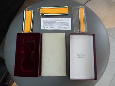 VGC JORDAN SERVICE MEDAL EMPTY BOX & RIBBONS ( NO MEDAL !!!) | eBay