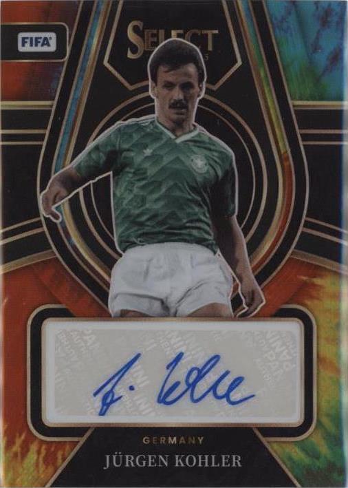 2022-23 Panini Select FIFA - Select Signatures Jurgen Kohler #SS-JKO ...