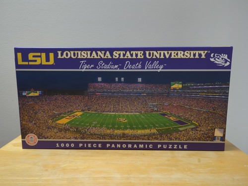 LSU TIGERS Puzzle-PANORAMIC 1000PC TIGERS STADIUM DEATH VALLEY-New ...