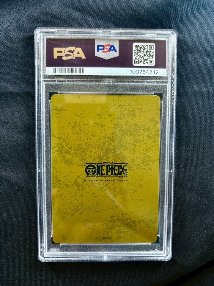 One Piece PSA9 Monkey D. Luffy 2024 Golden Playing Cards Joker-ver.B | eBay