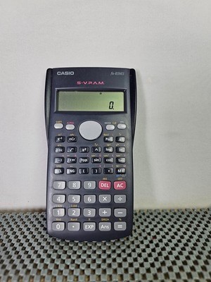 Casio FX-83MS Scientific Calculator Black No cover - Tested-Used ...