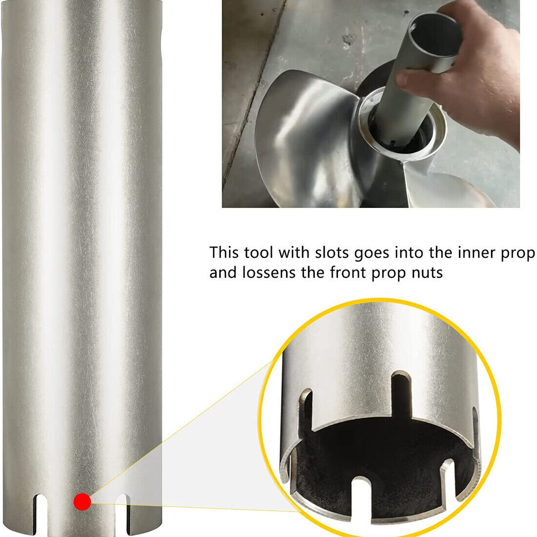 For Volvo Penta DPS Duo Prop D F I Propeller Wrench Removal Install ...