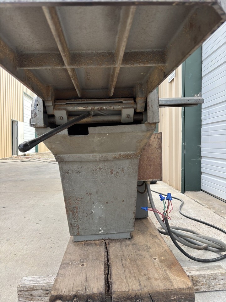 Rockwell Invicta RJ-42 Jointer 16'' 5 HP 3 Phase 103" OAL Runs & Works ...