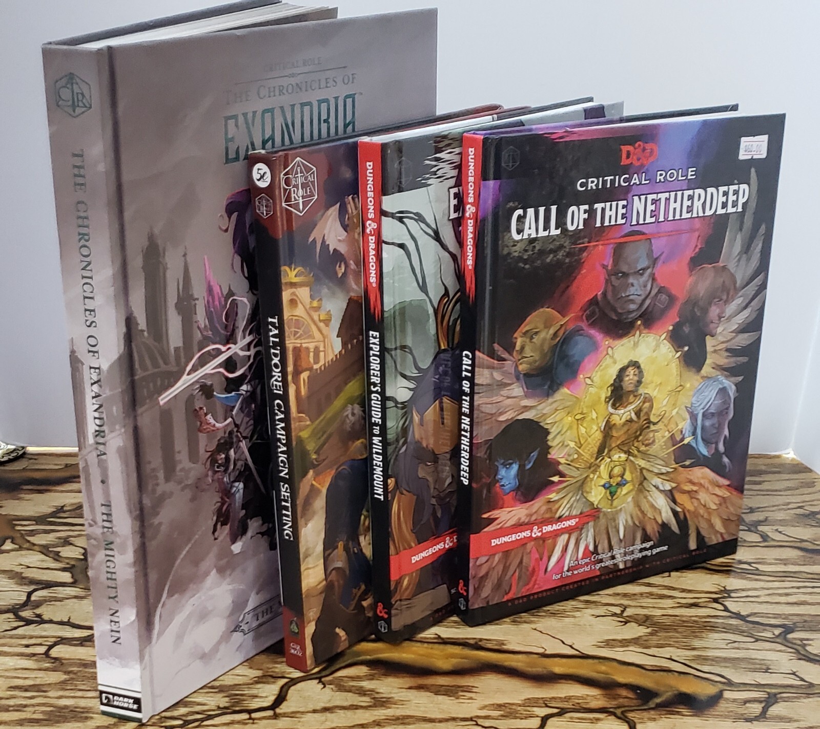 Critical Role Hardcover Book Lot - Exandria, Tal'dore, Netherdeep ...