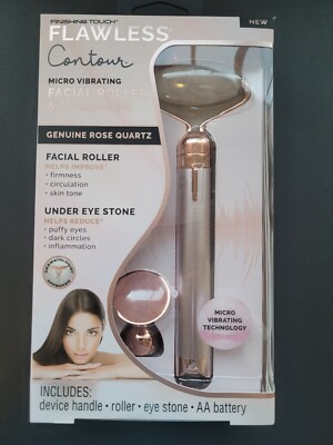 Finishing Touch Flawless Contour Vibrating Facial Roller and Massager ...