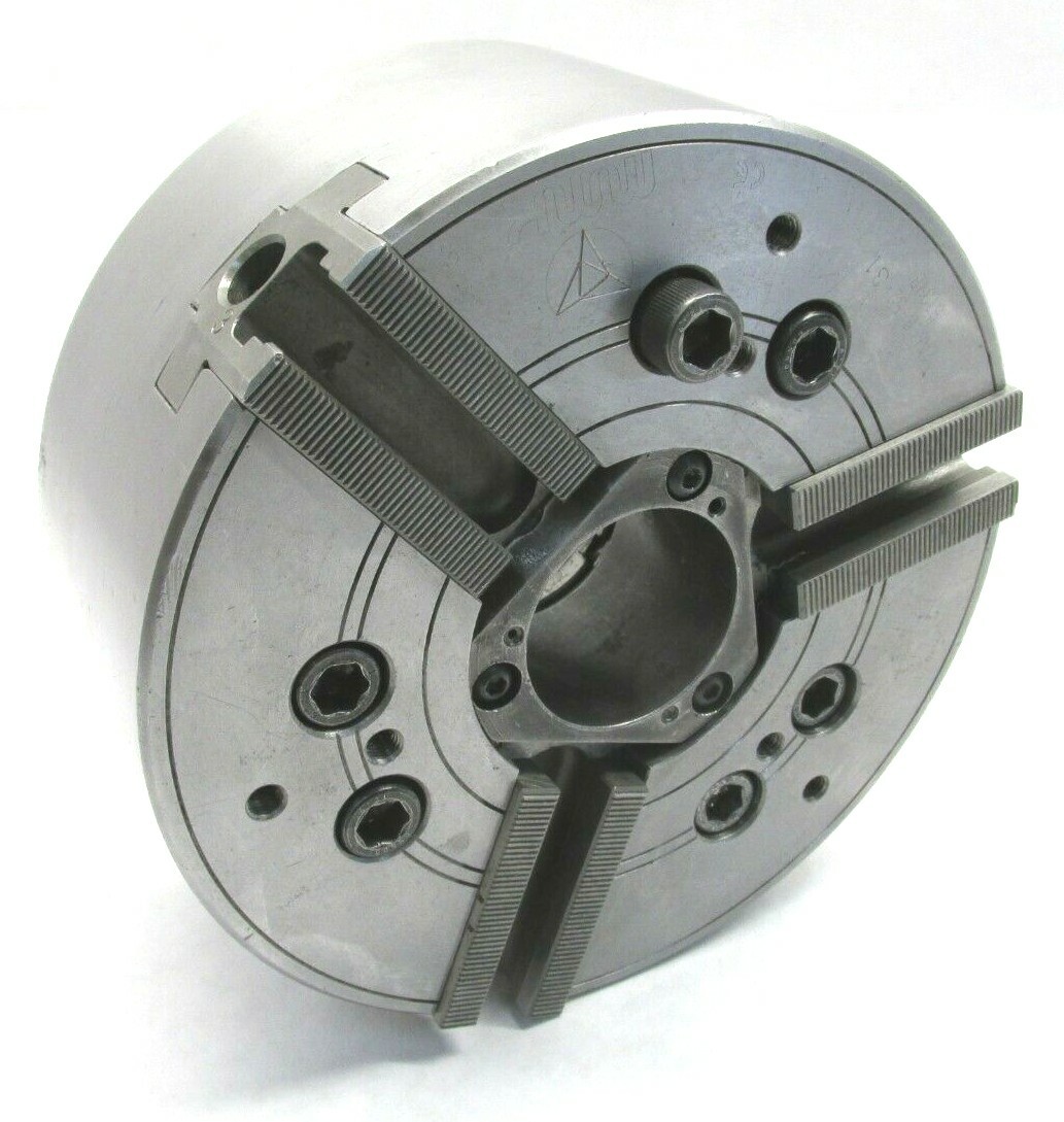 MMK 8" THREE-JAW CNC LATHE POWER CHUCK w/ A2-6 MOUNT - #ZA6-8-52 | eBay