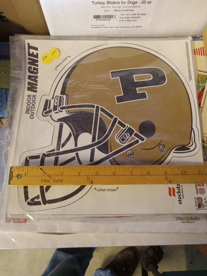 Purdue Helmet Magnet. | eBay