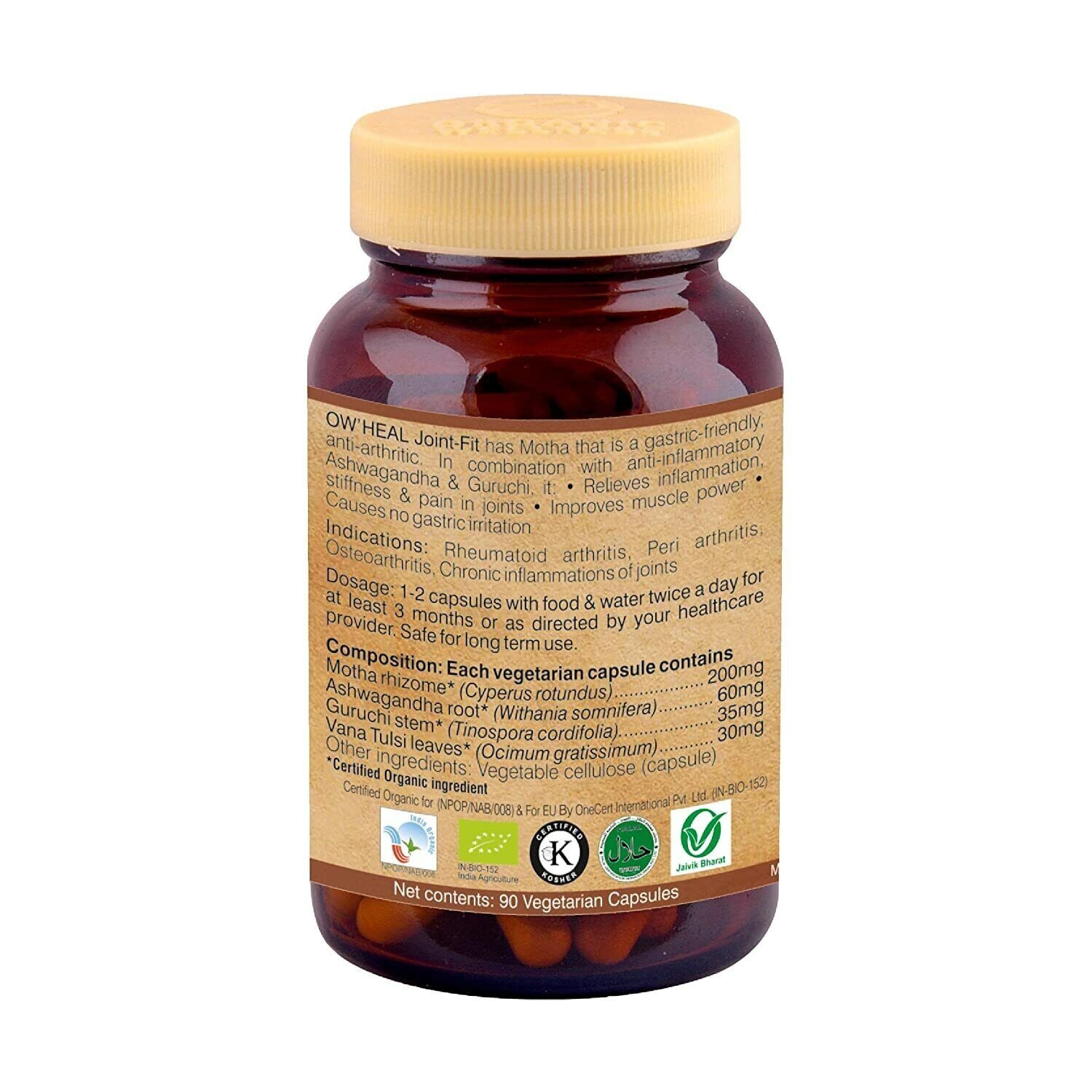 Organic Wellness Joint-Fit 90 Capsules with Free Shipping | eBay