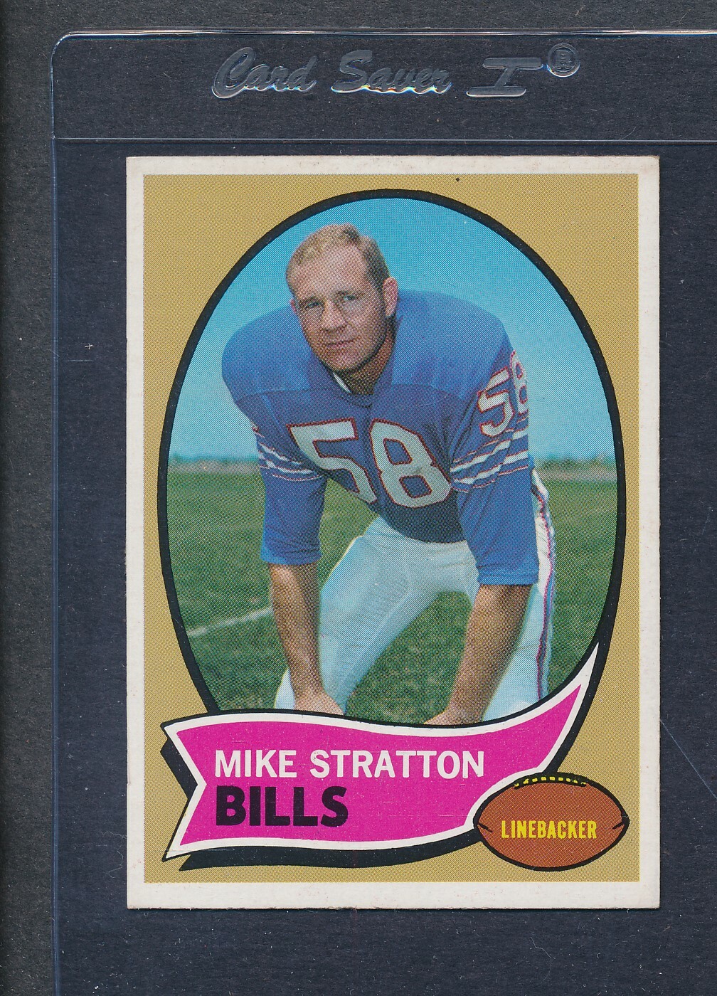 1970 Topps #252 Mike Stratton Bills EX/MT *8656 | eBay
