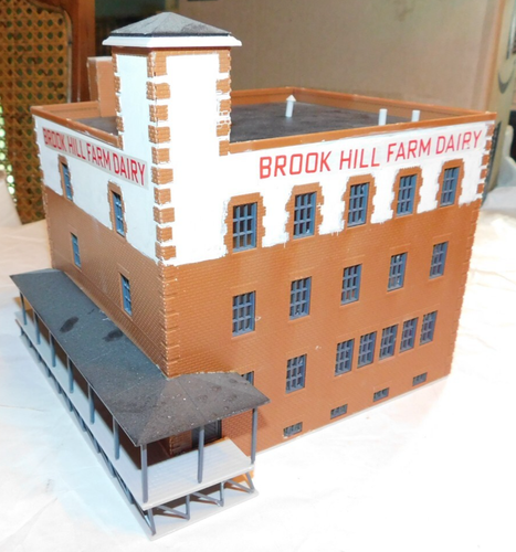 Walthers Cornerstone HO Scale #933-3010 Brookhill Dairy, Assembled | eBay