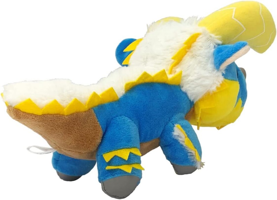 Capcom Monster Hunter Deformed Plush Toy Zinogre Reprint 200mm Stuffed ...
