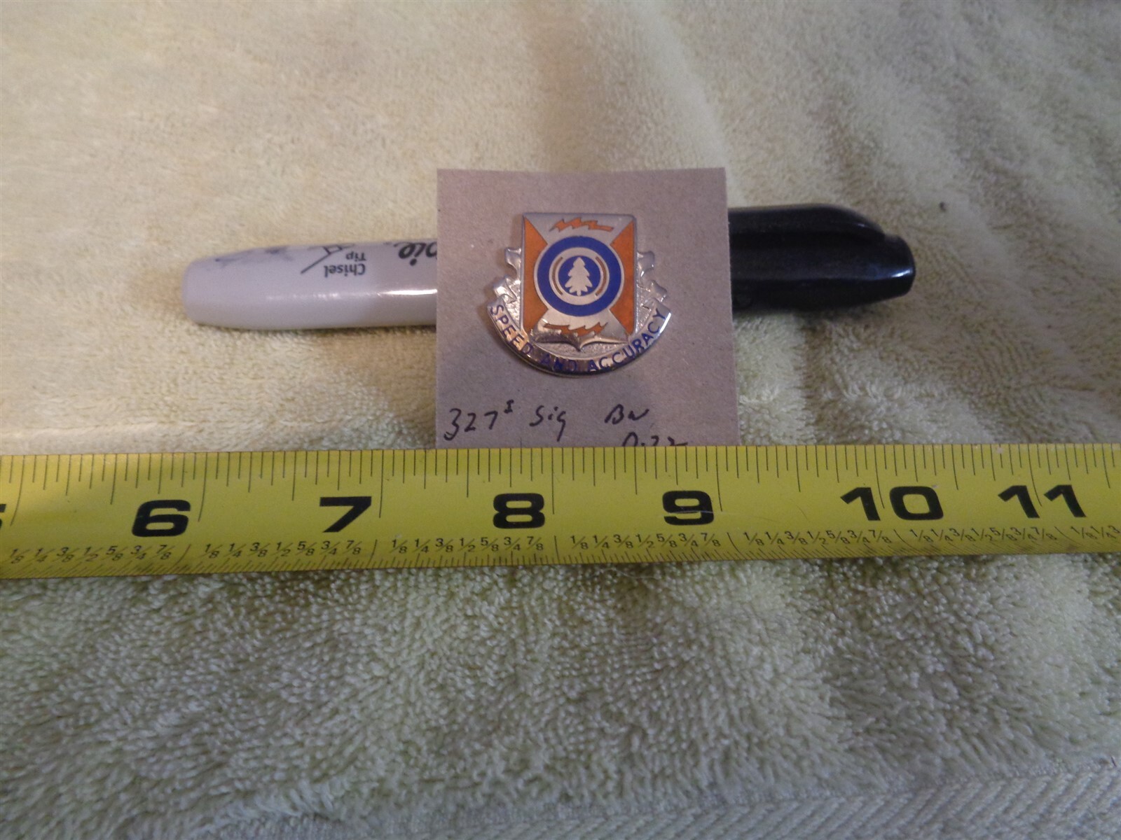 327th Signal Battalion D-22 Unit Crest, DI, DUI (DRAW#111) | eBay