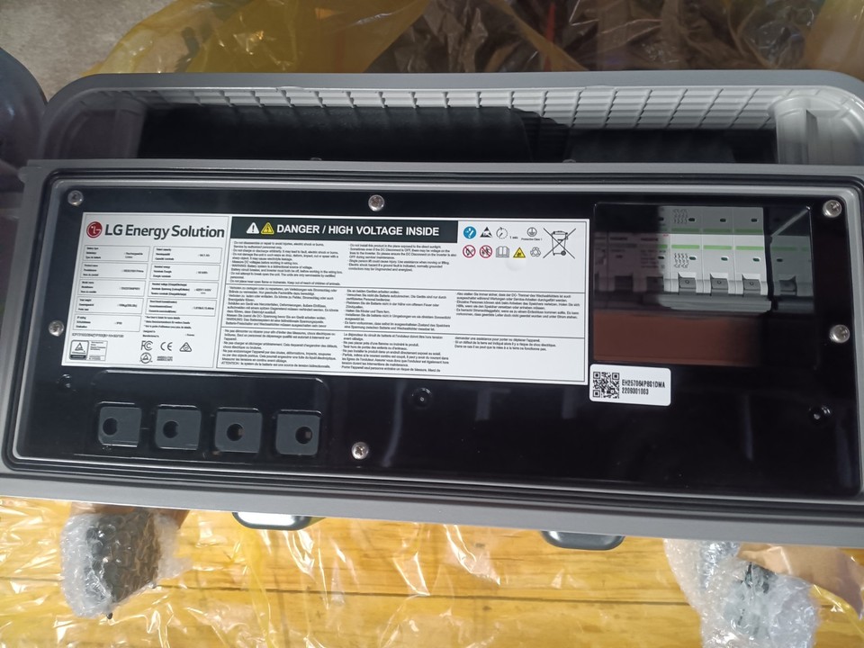 LG Energy Solar HV Battery RESU10H (RESU 10H) 9.6kwh Control Module ...