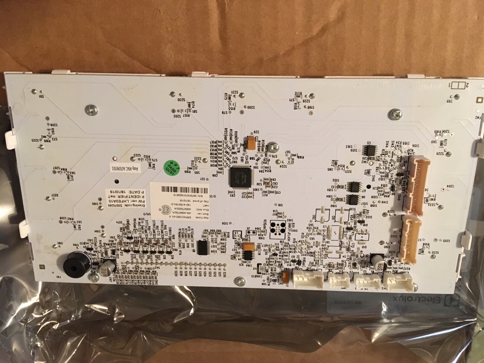 NEW “OEM” FRIGIDAIRE REFRIGERATOR DISPENSER DISPLAY BOARD #5404519200 ...