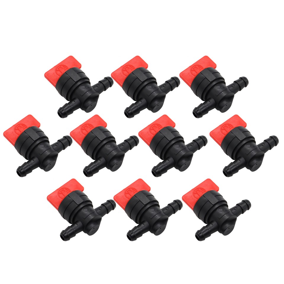 10PCS 1/4" Straight In-Line Fuel Gas Shut-Off / Cut-Off Valves AM107340 ...