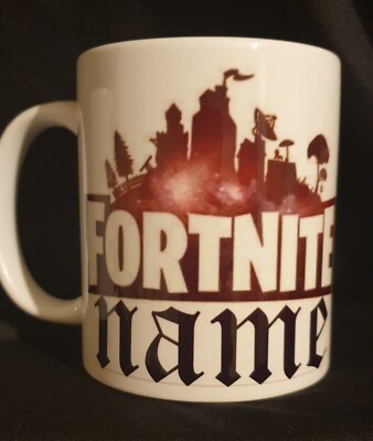 2 X Personalised Unofficial Fortnite Coffee/tea mugs | eBay UK