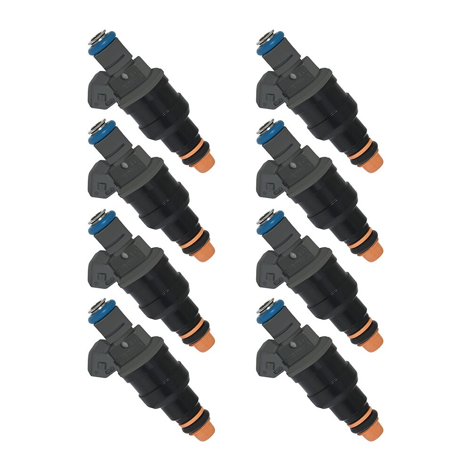 8PCS Fuel Injectors EV1 GM TPI 22lb/hr for 5.7L 5.0L Corvette Camaro ...
