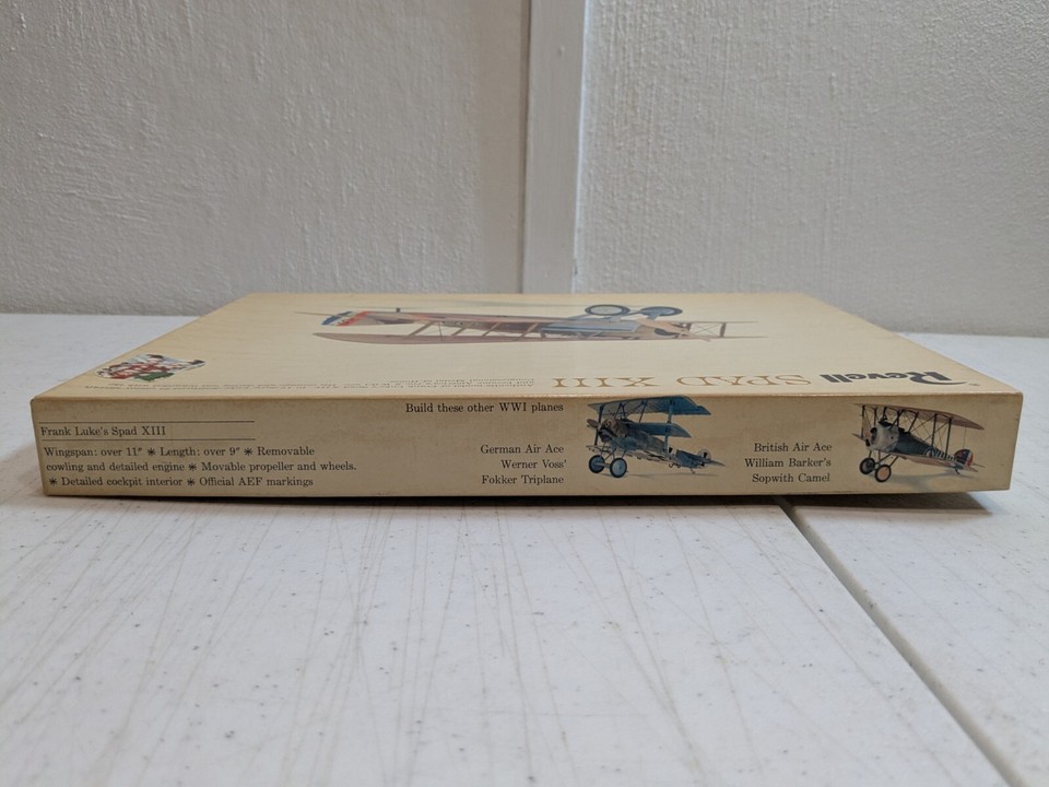 Revell Spad XIII Model Airplane Kit | eBay