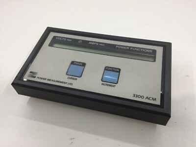 POWER MEASUREMENT 3300 ACM DIGITAL Display | eBay