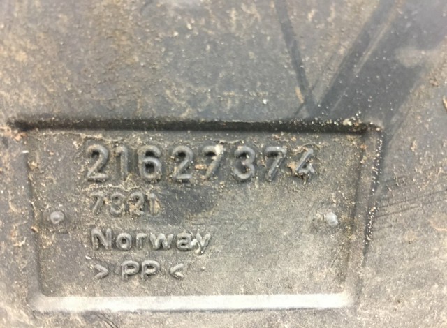 VOLVO FH4 CHIMNEY PIPE 21627374 S26003016606 (READ DESCRIPTION) for ...