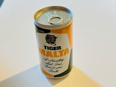 Beer Can - Tiger Malta ( Bottom Opened, Aluminum Can ) | eBay
