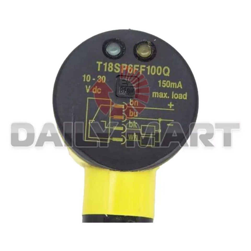 New In Box BANNER T18SP6FF100Q Photoelectric Diffuse Sensor Switch #Z ...