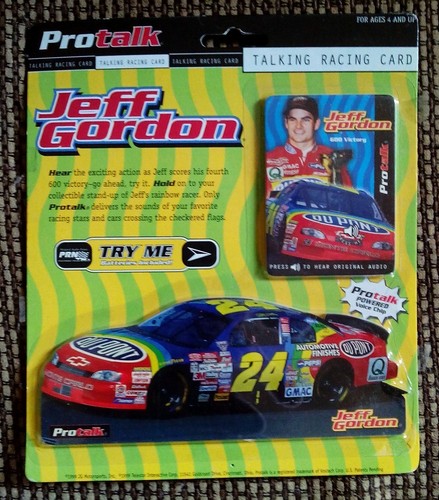 1999 Telestar Interactive/ProTalk- Talking Race Card: Jeff Gordon #24 ...